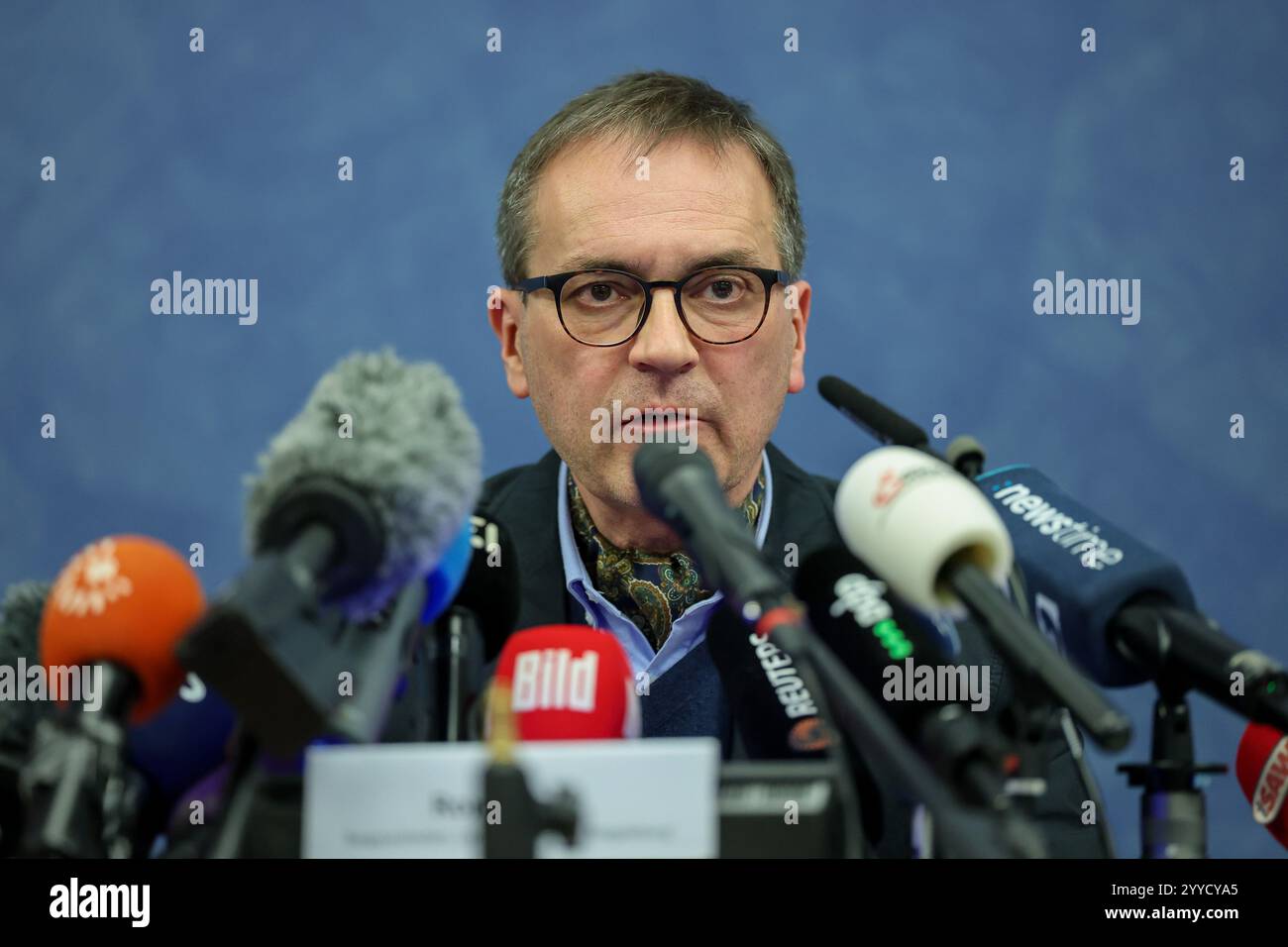 Magdeburg, Germany. 21st Dec, 2024. Horst Walter Nopens, Senior Public ...