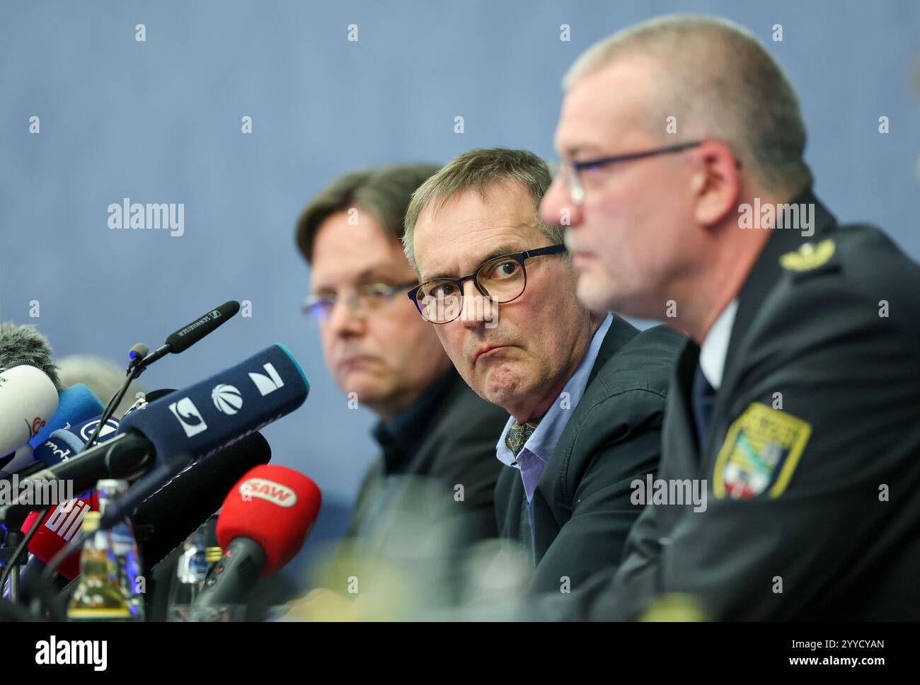 Magdeburg, Germany. 21st Dec, 2024. Horst Walter Nopens (M), Senior ...