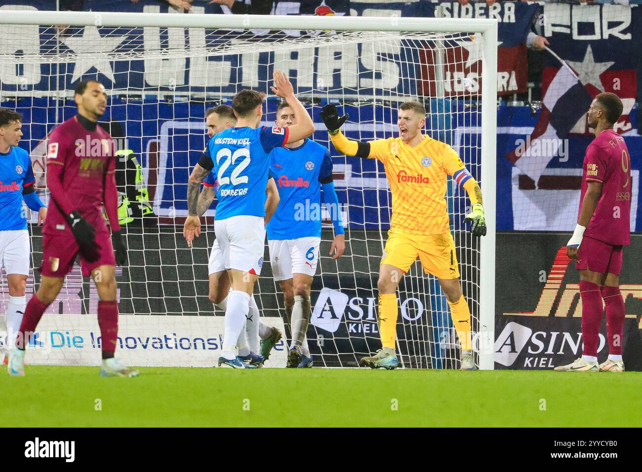 Kiel, Germany. 21st Dec, 2024. Soccer, Bundesliga, Holstein Kiel - FC ...