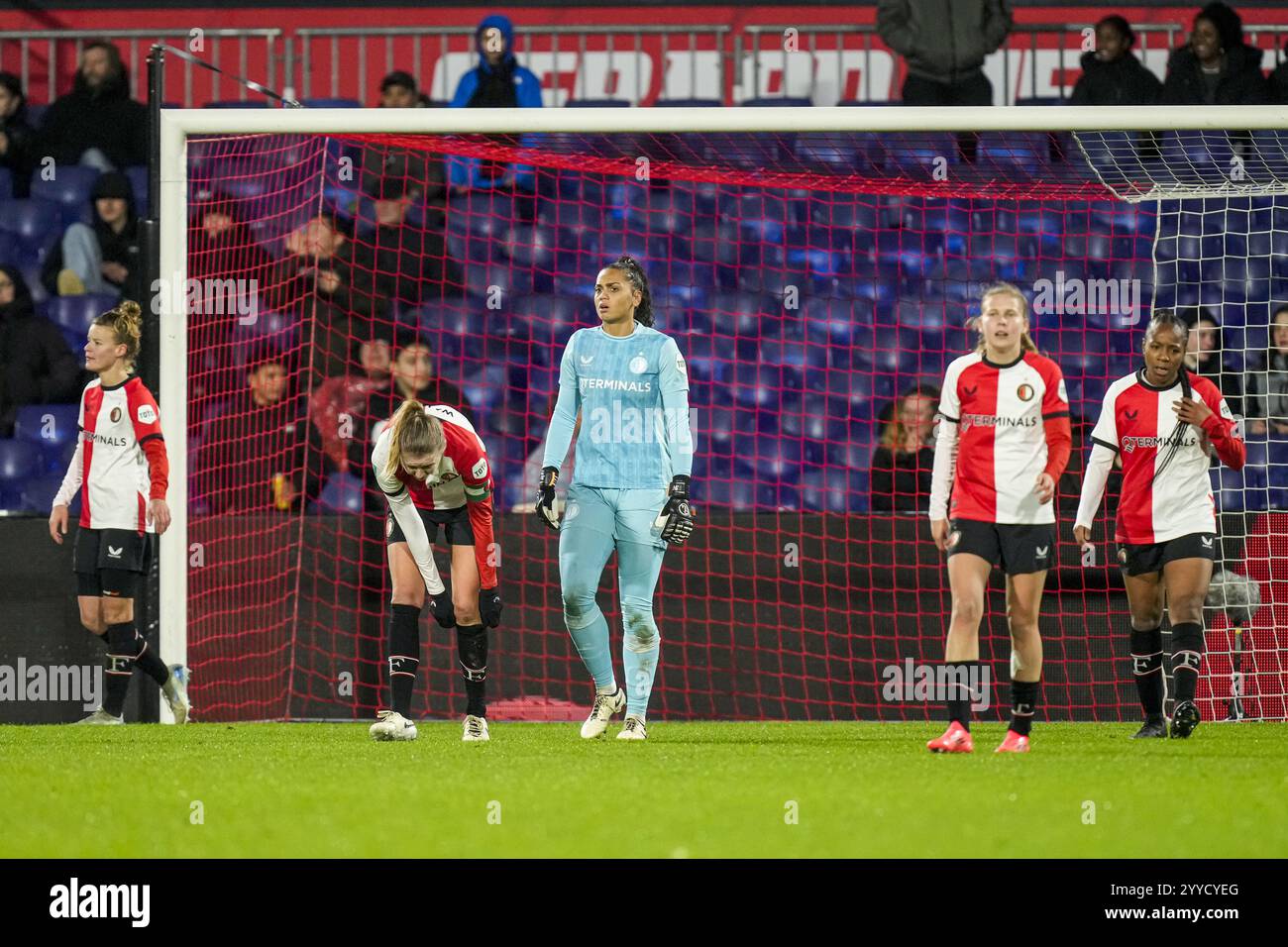 Rotterdam, The Netherlands. 21st Dec, 2024. Rotterdam - Feyenoord V1 ...