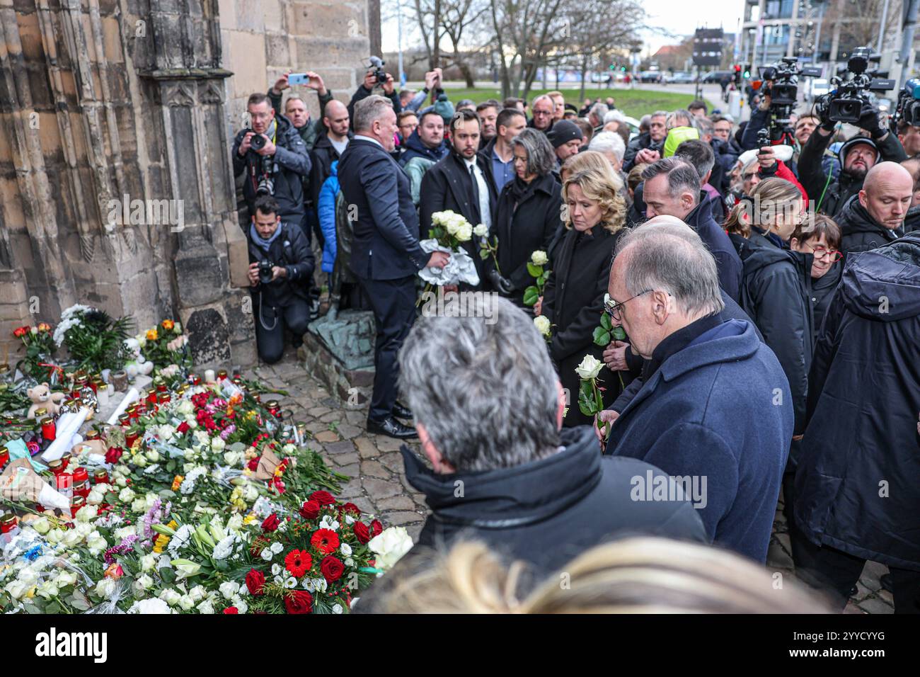 Anschlag auf Magdeburger Weihnachtsmarkt: Reiner Haseloff CDU ...