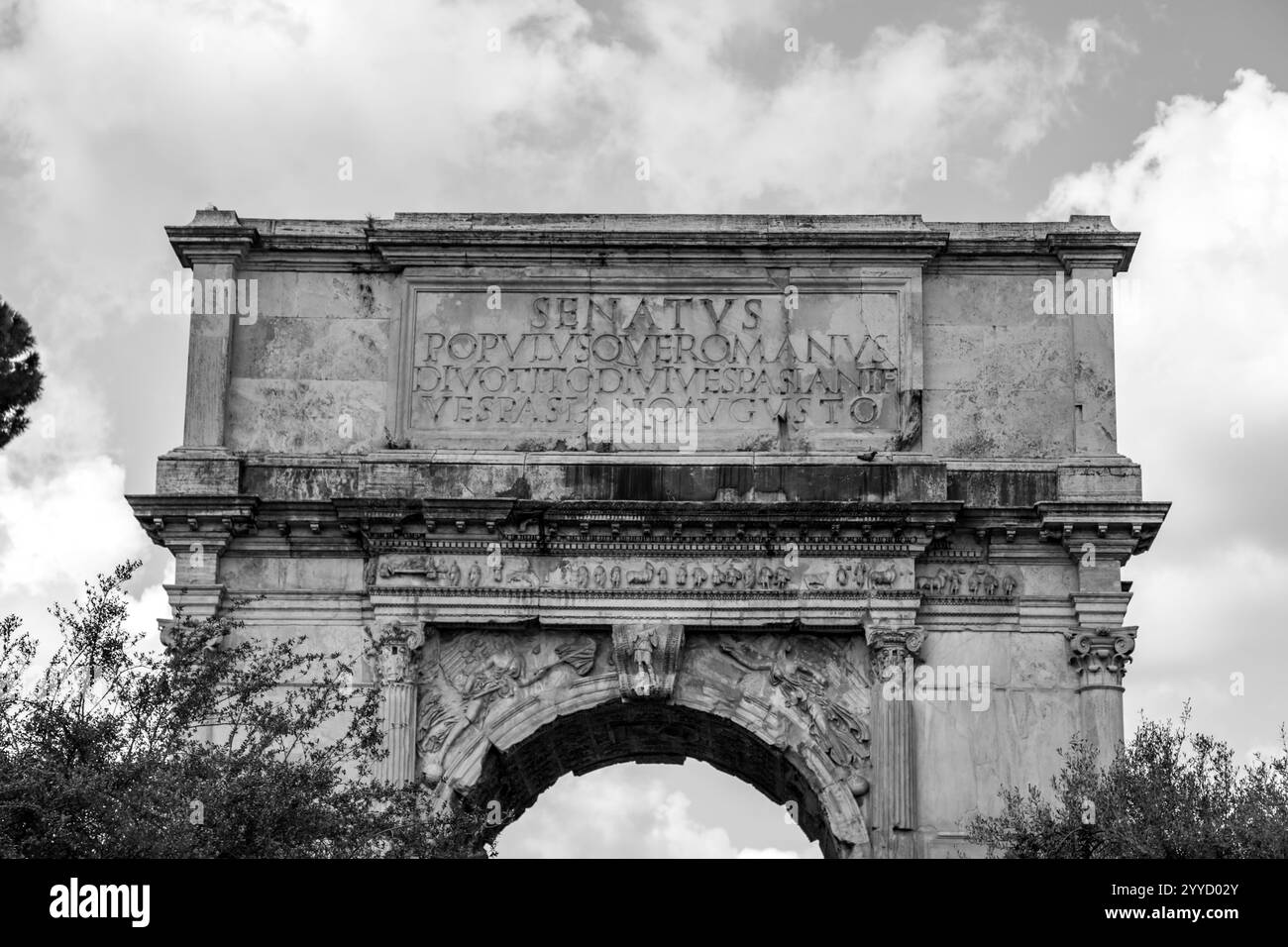 Rome, Italy - April 5, 2019: The historical open-air museum Roman Forum ...