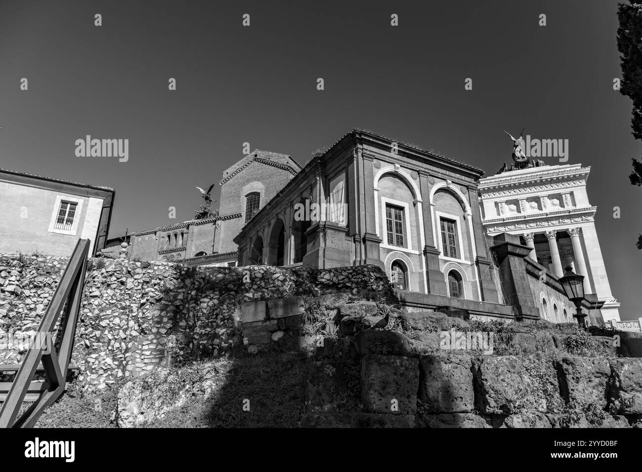 Forum Romanum is a rectangular forum surrounded by the ruins of several ...