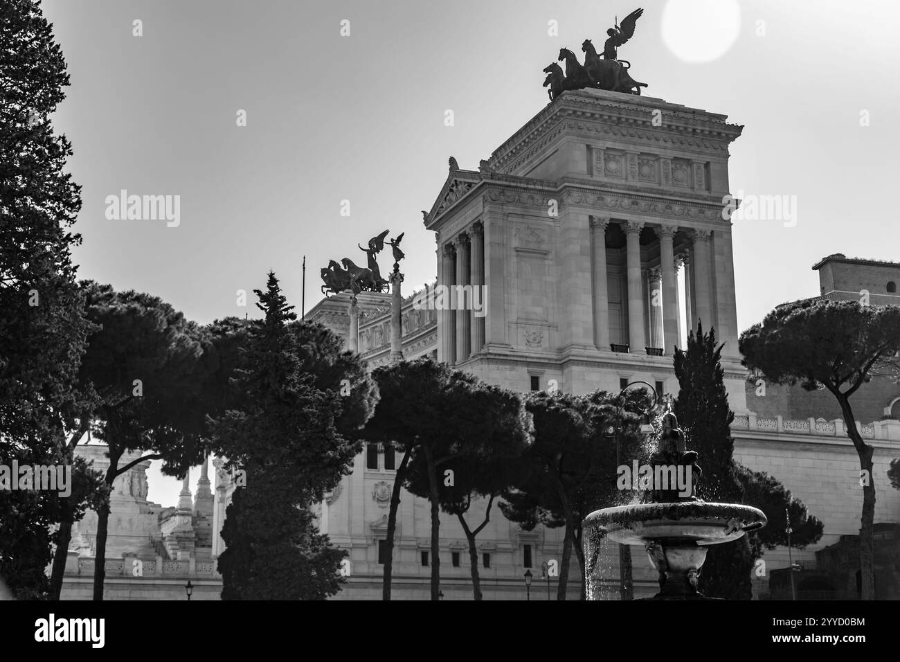 The Altar Of The Fatherland or Altare della Patria. Also known as the ...