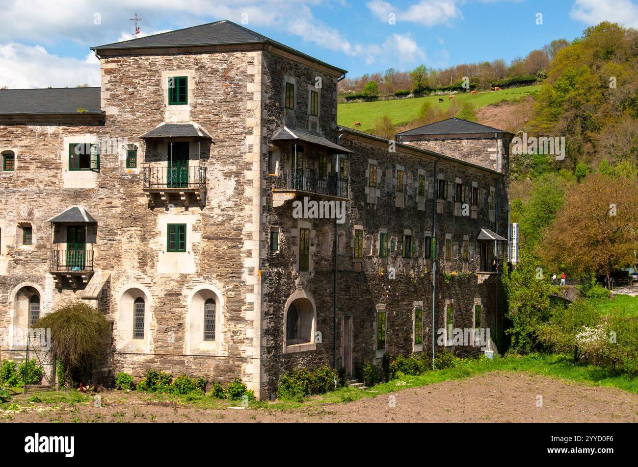 Monasterio san xulian de samos hi-res stock photography and images - Alamy