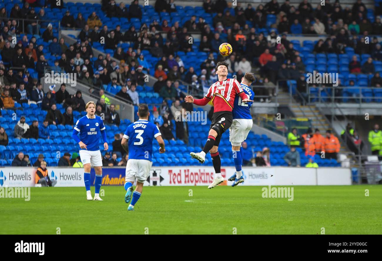 Cardiff City Stadium, Cardiff, UK. 21st Dec, 2024. EFL Championship ...