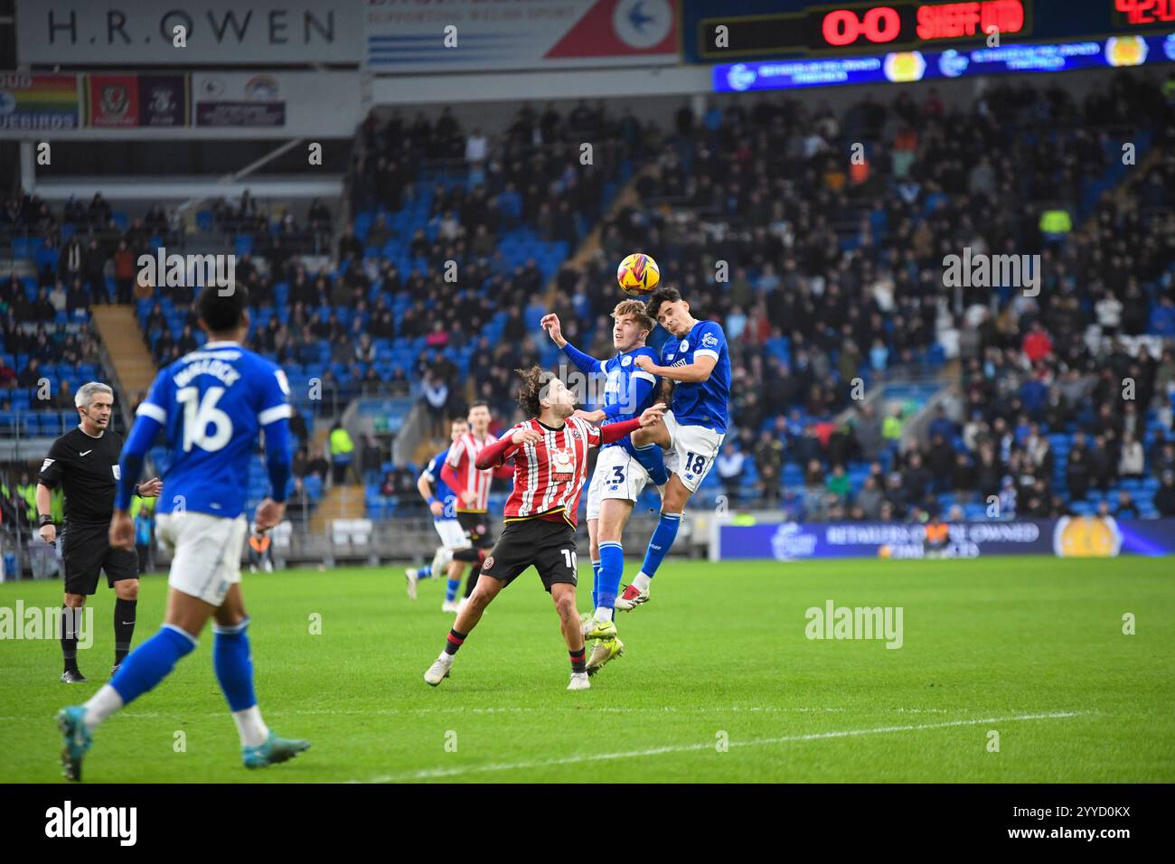 Cardiff City Stadium, Cardiff, UK. 21st Dec, 2024. EFL Championship ...