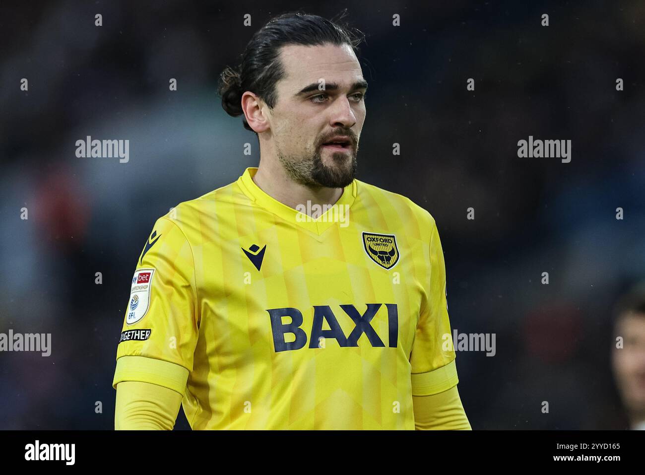 Leeds, UK. 21st Dec, 2024. Ciaron Brown of Oxford United during the Sky ...