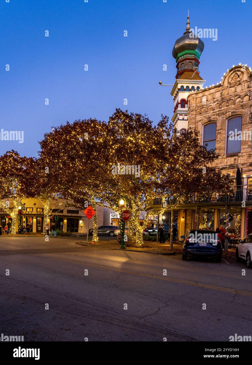 Georgetown, TX - 19 December 2024: Old Masonic Lodge with dome on ...