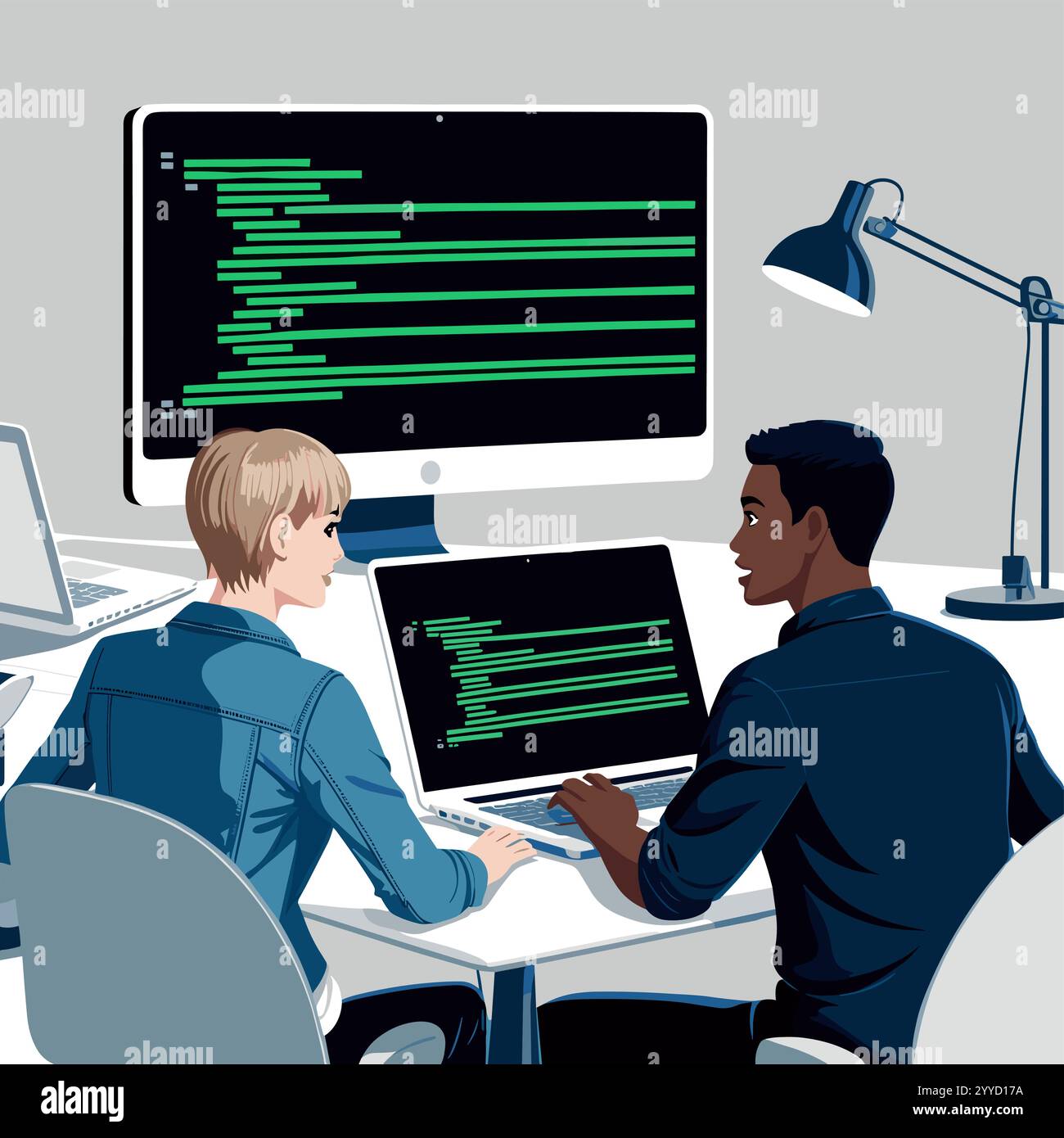 Programmers diversity hi-res stock photography and images - Alamy
