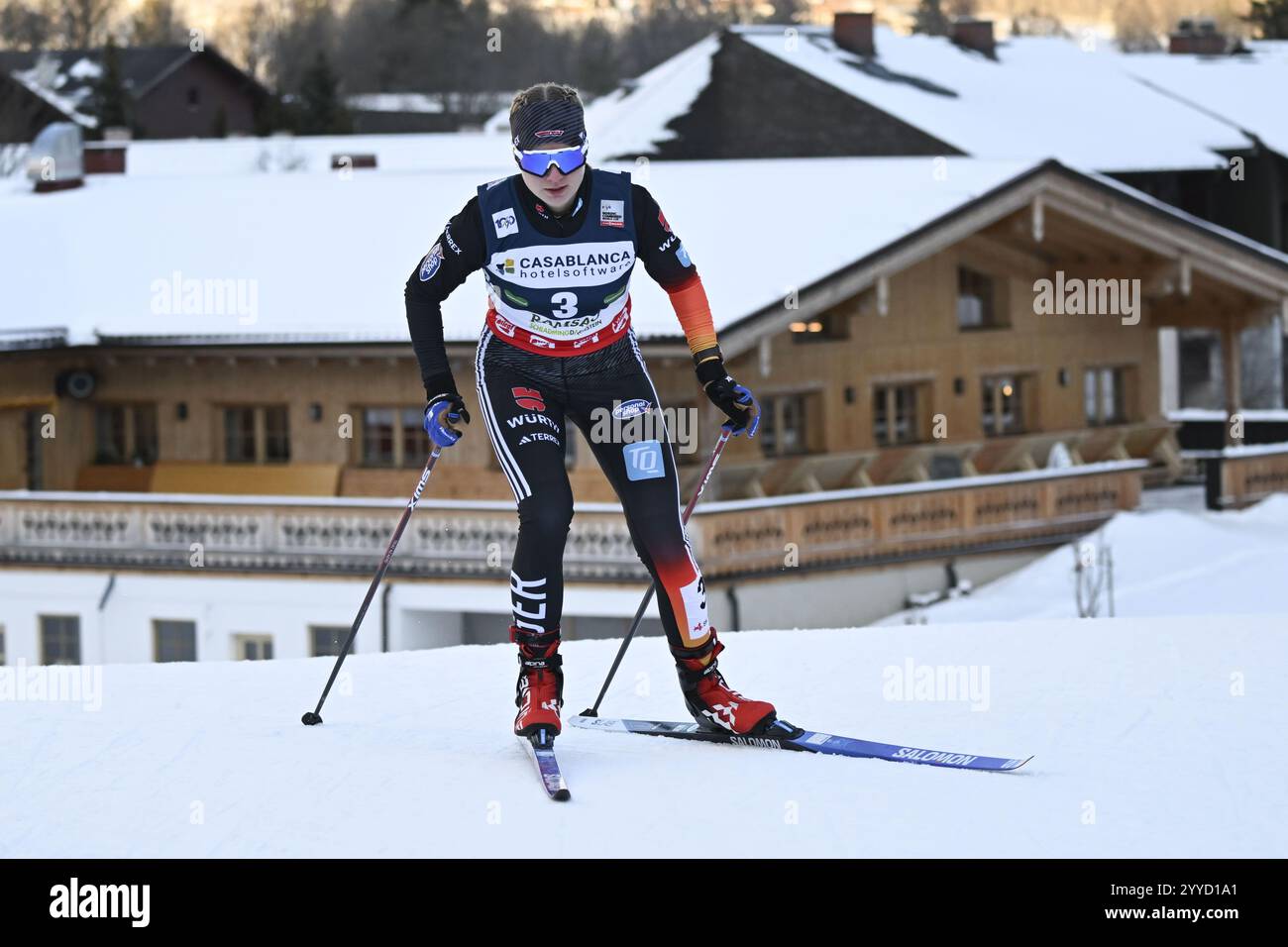 RAMSAU , AUSTRIA - DECEMBER 21: Cindy Haasch of Germany during the ...