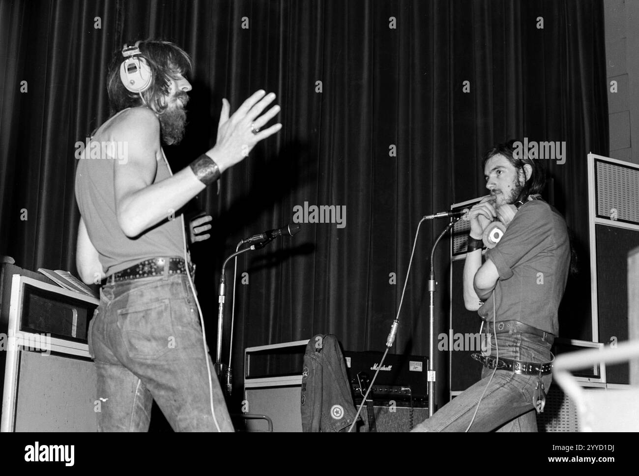 Hawkwind with Lemmy Stock Photo - Alamy