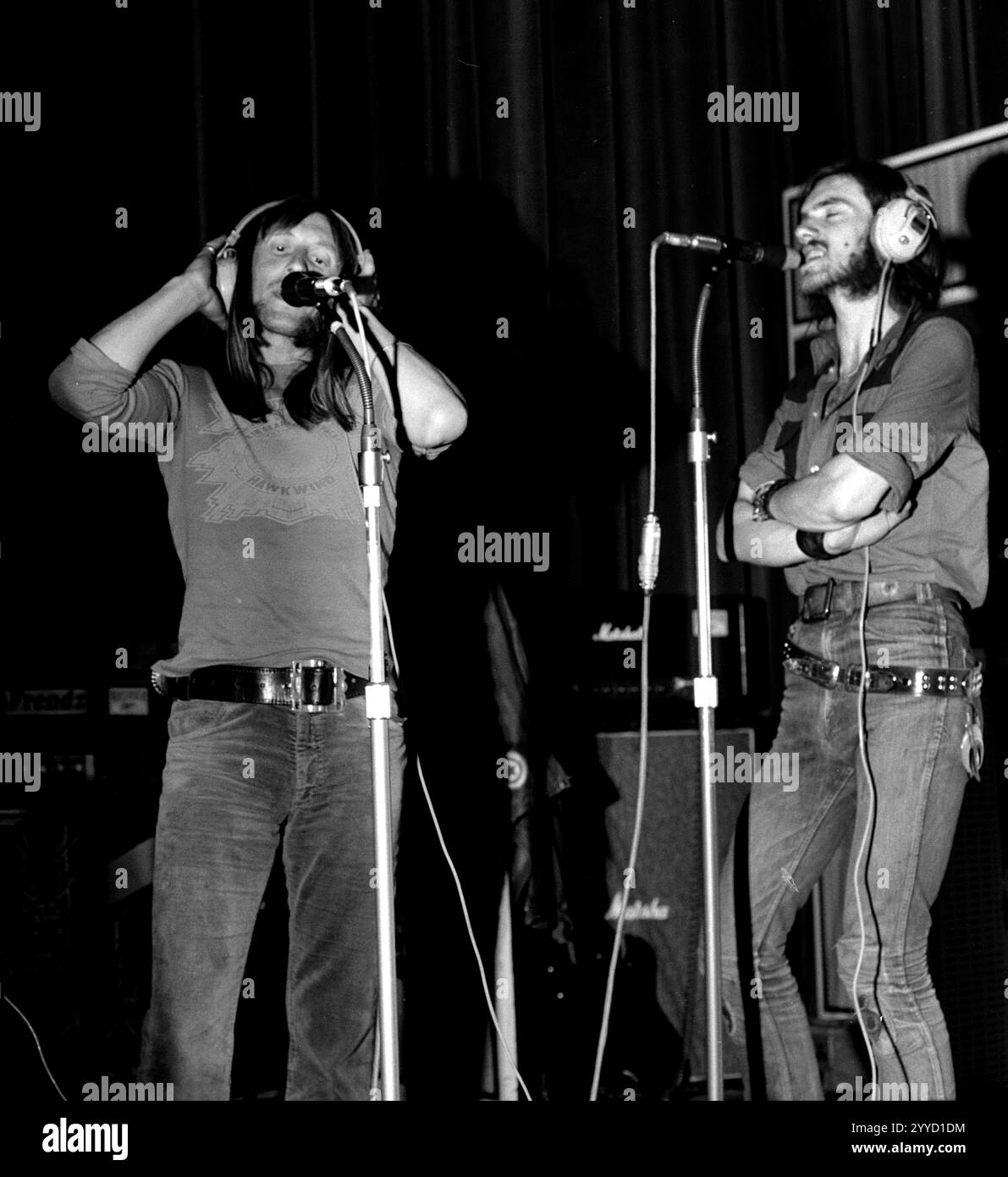 Hawkwind with Lemmy Stock Photo - Alamy