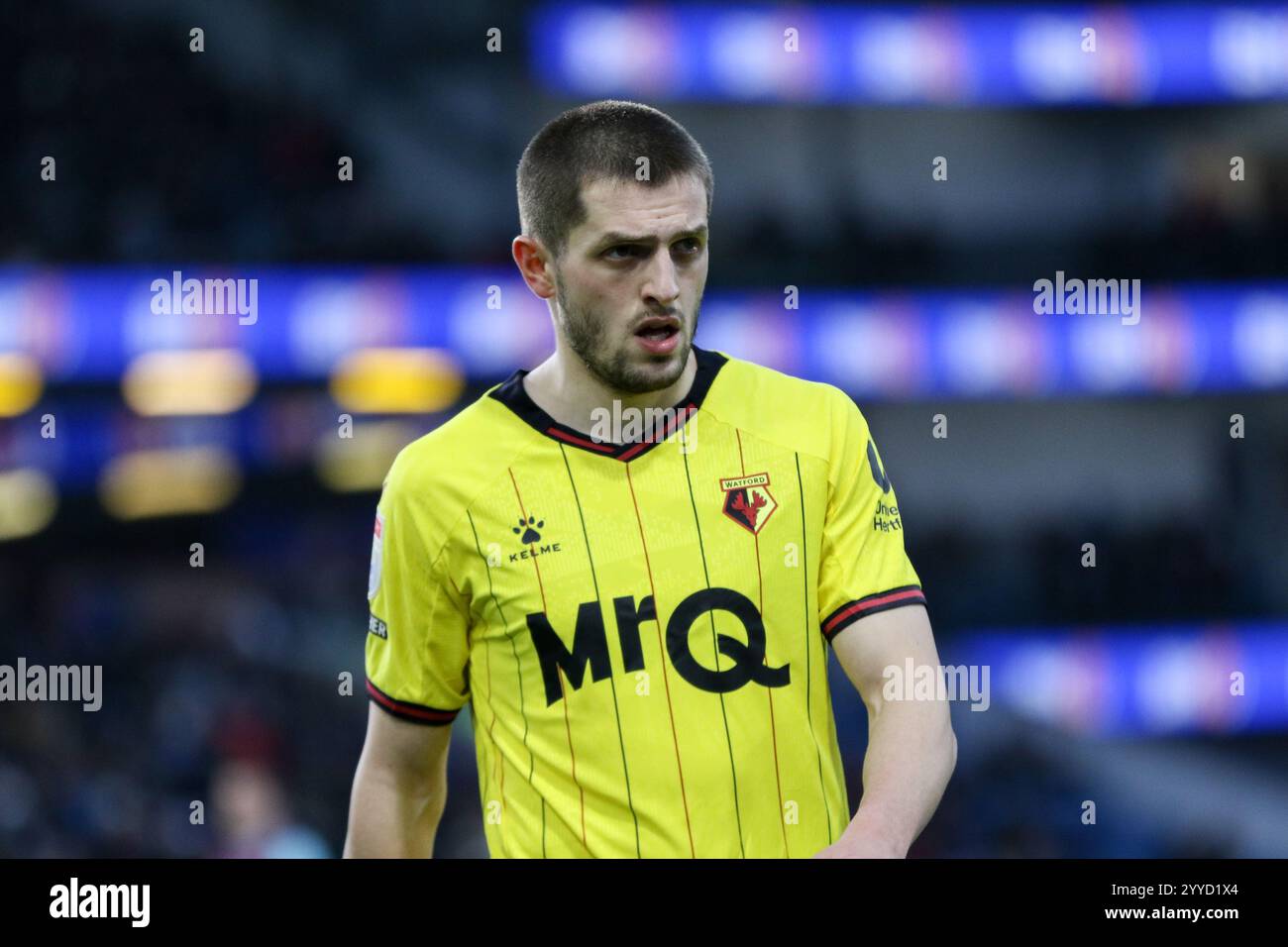 Turf Moor, Bunrley, England, December 21th 2024: Giorgi Chakvetadze (8 ...