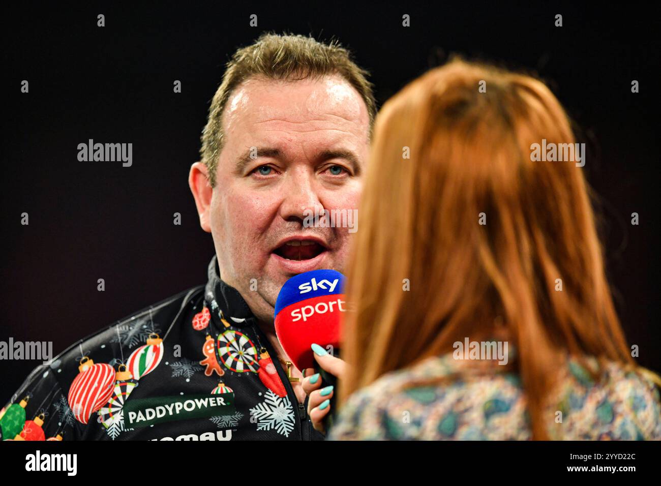 Alexandra Palace, London, UK. 21st Dec, 2024. 2024/25 PDC Paddy Power ...