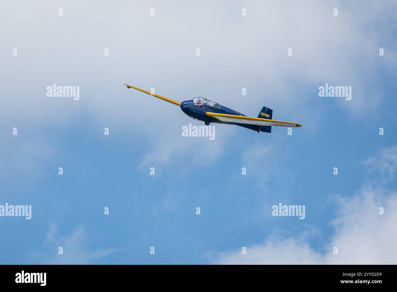 1942 Schweizer TG-3A, airborne at the Military Air Show held at ...