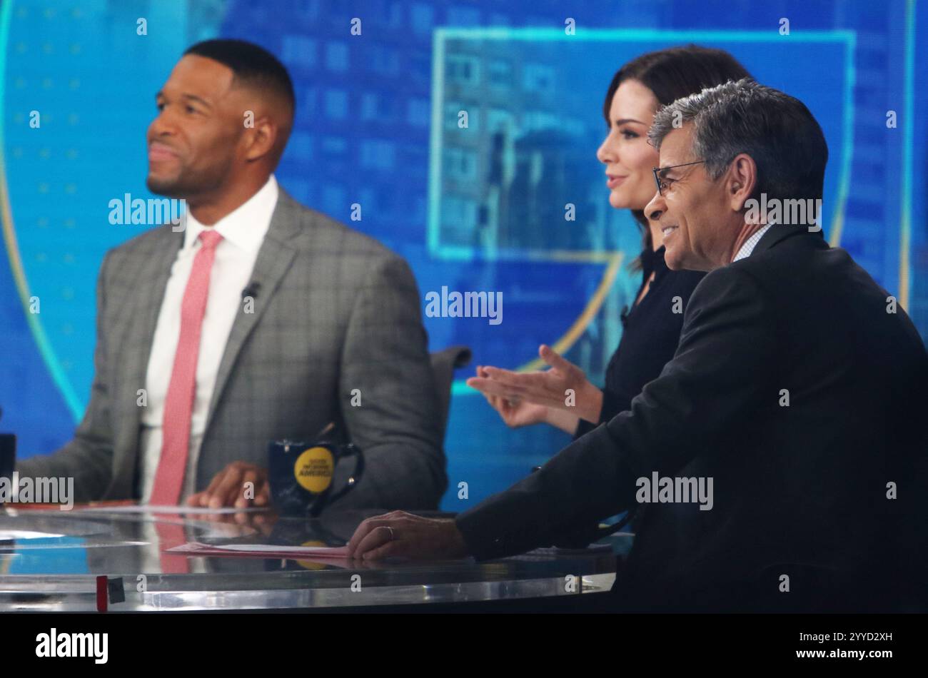 December 20, 2024Michael Strahan, Rebecca Jarvis, George Stephanopoulos ...
