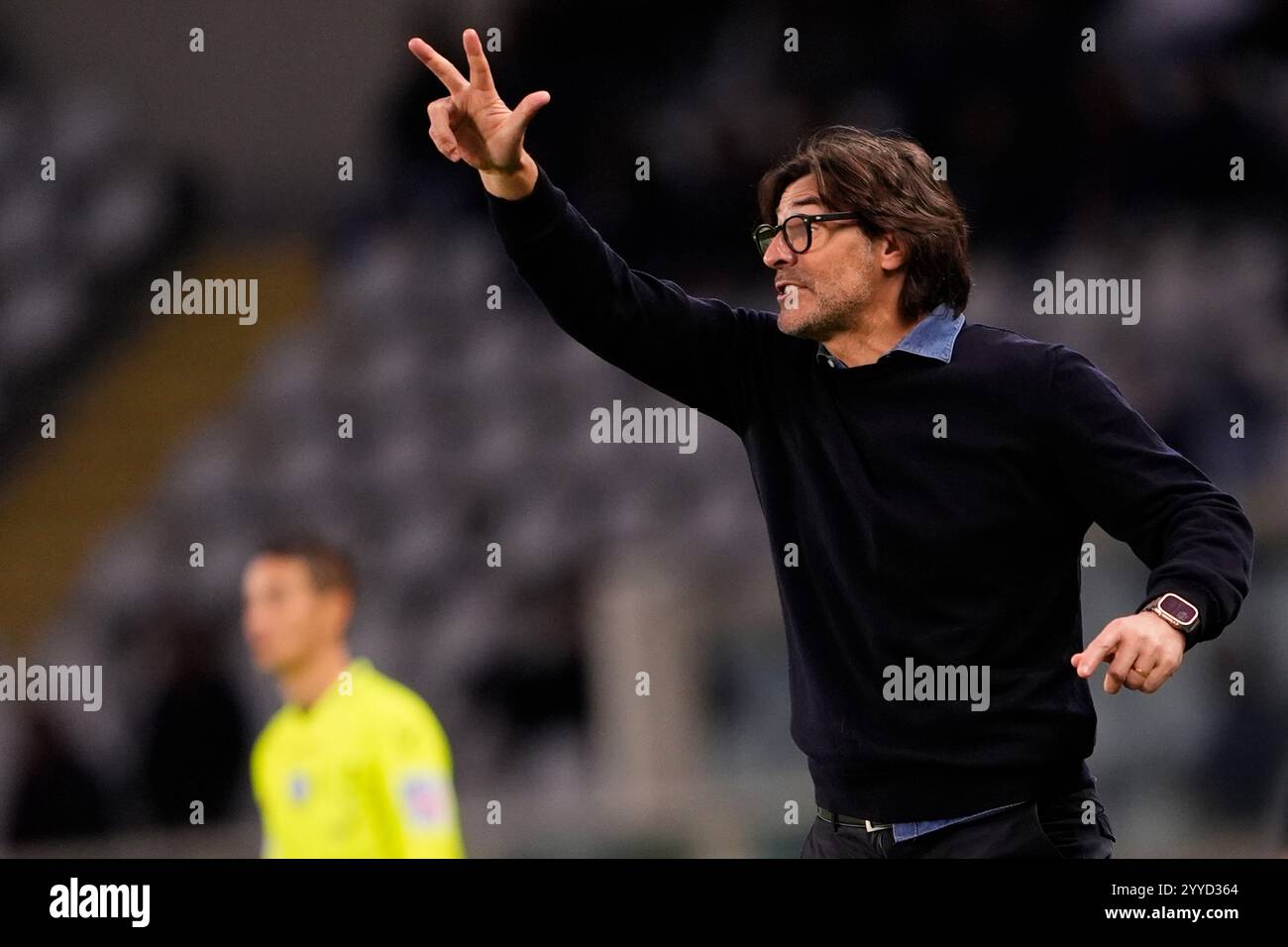 Torino, Italia. 21st Dec, 2024. Torino's head coach Paolo Vanoli during ...