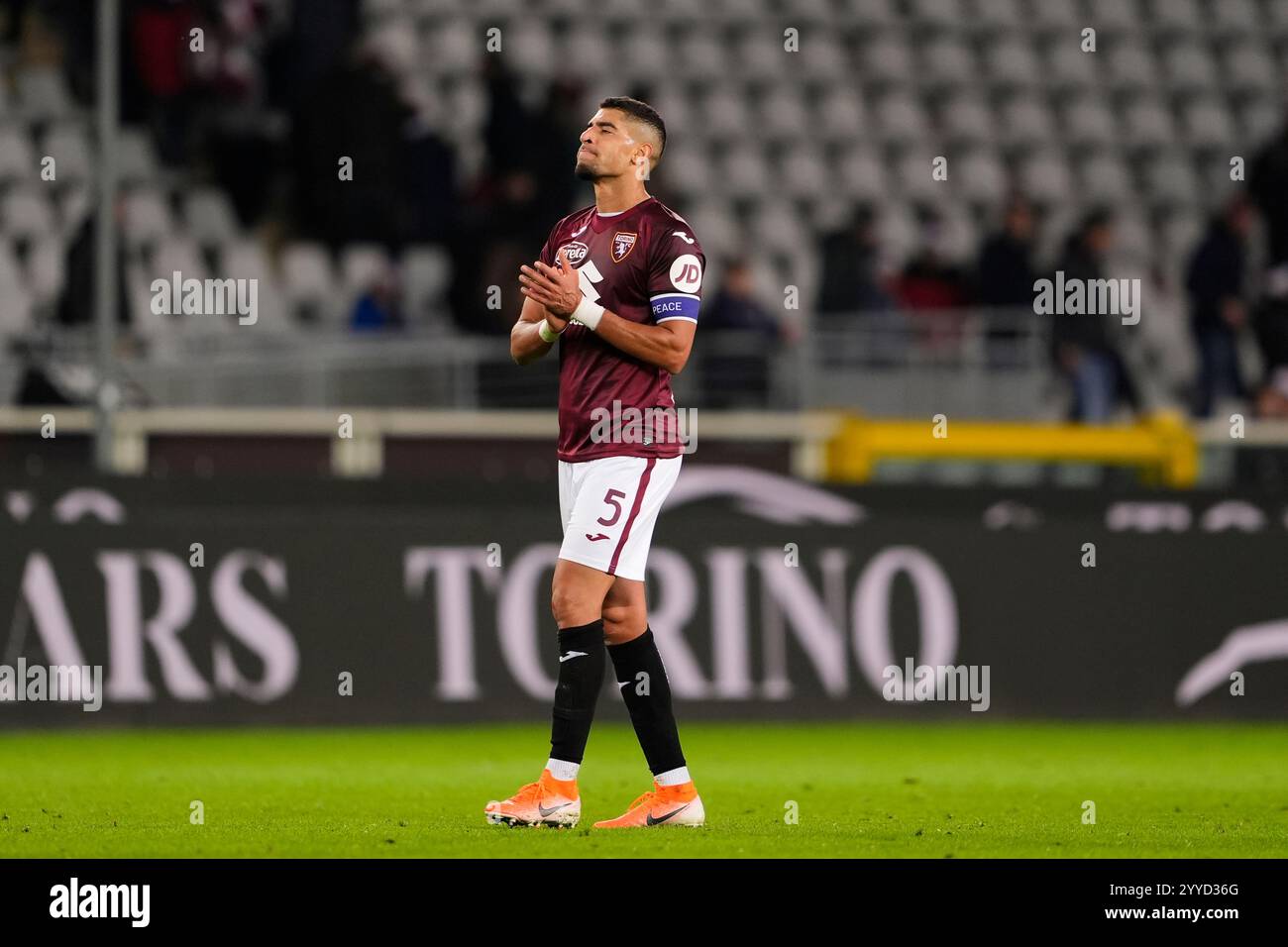 Torino, Italia. 21st Dec, 2024. Torino's Adam Masina during the Serie A ...