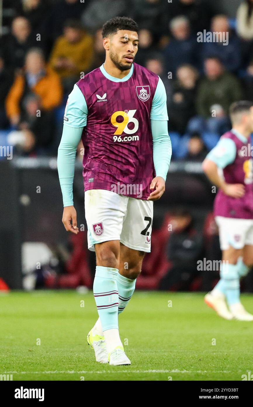Josh Laurent of Burnley during the Sky Bet Championship match Burnley ...