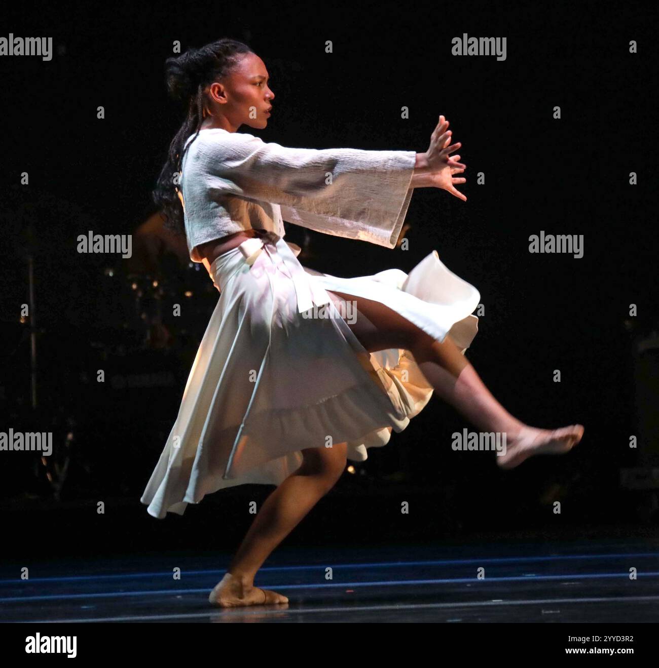 December 20, 2024, New York, New York, USA: Alvin Ailey Dancer SAMANTHA ...