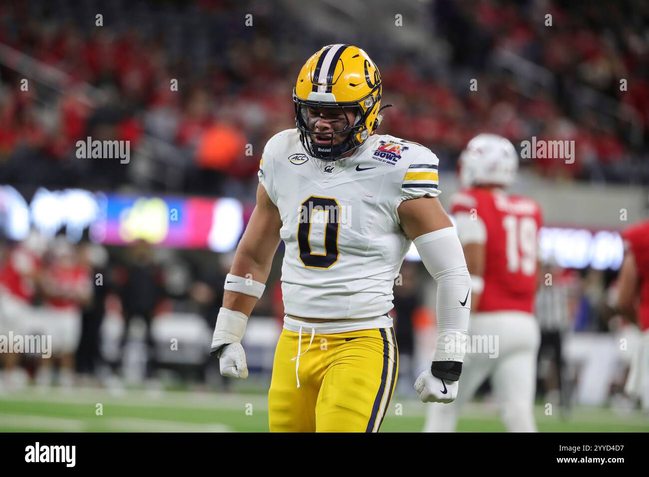 INGLEWOOD, CA - DECEMBER 18: California Golden Bears linebacker Cade ...
