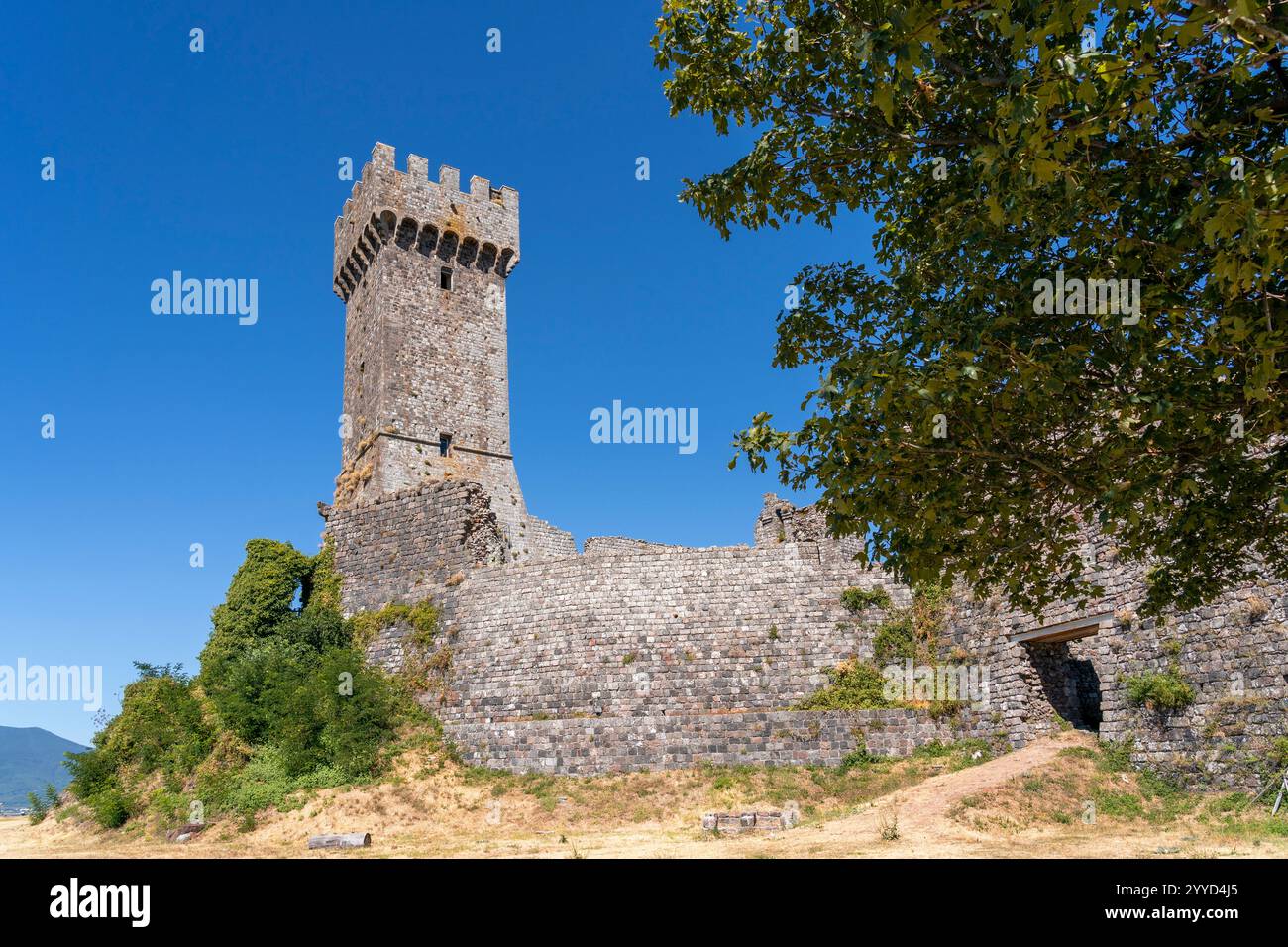 Rocca di Radicofani. Radicofani, Siena, Tuscany, Italy, Europe Stock ...