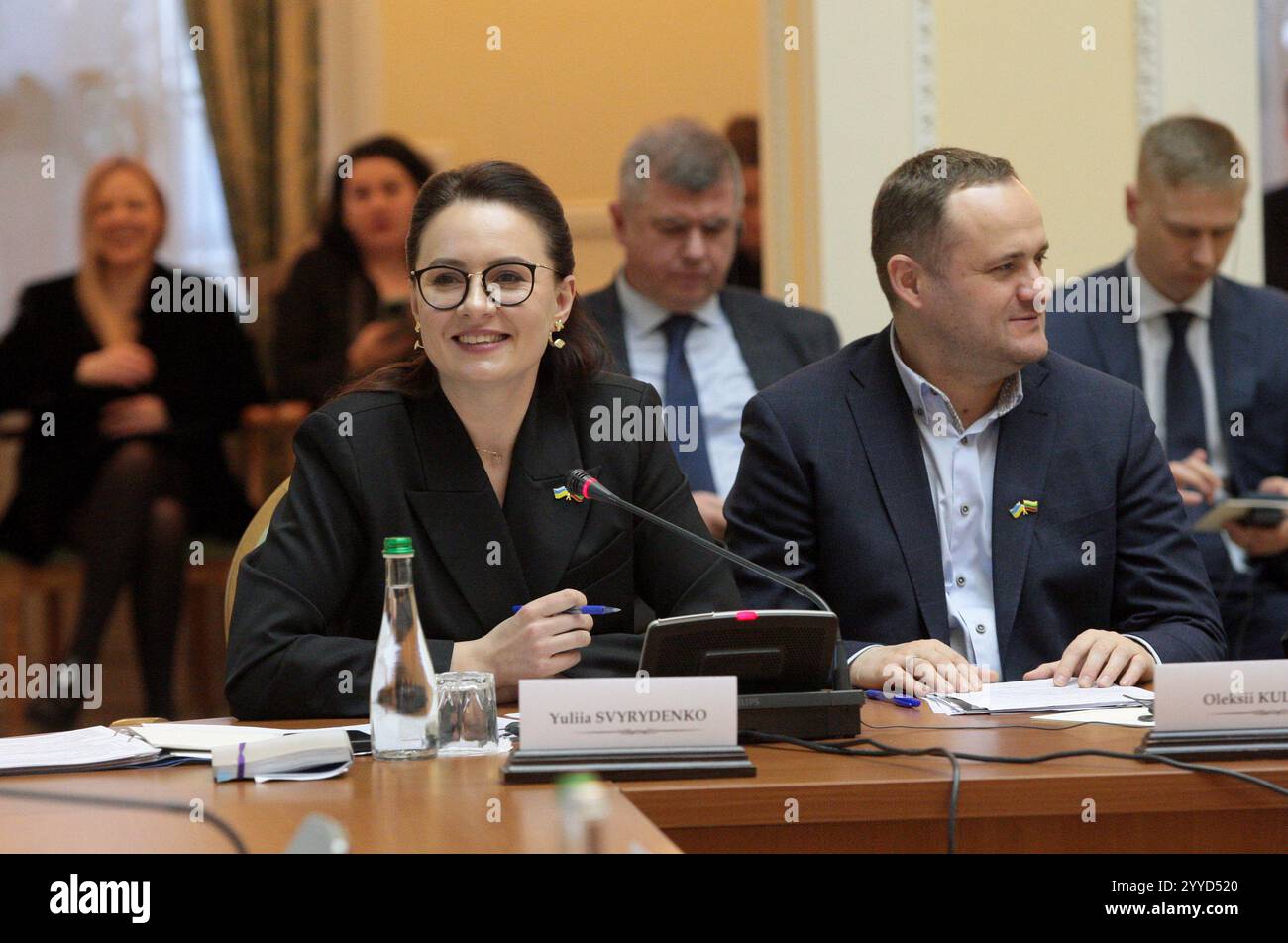 Non Exclusive: KYIV, UKRAINE - DECEMBER 20, 2024 - First Deputy Prime ...
