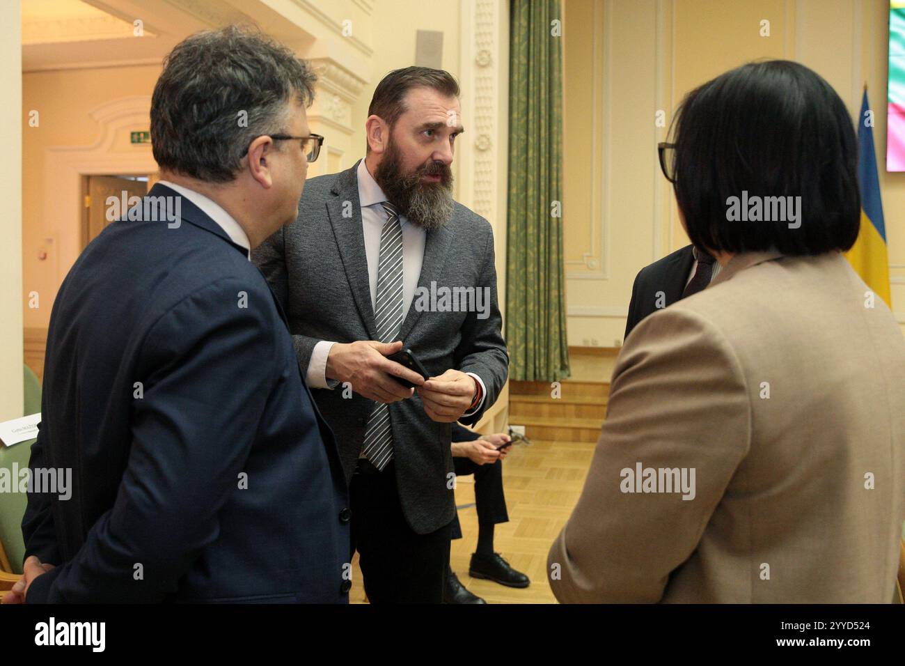 Non Exclusive: KYIV, UKRAINE - DECEMBER 20, 2024 - Minister of ...