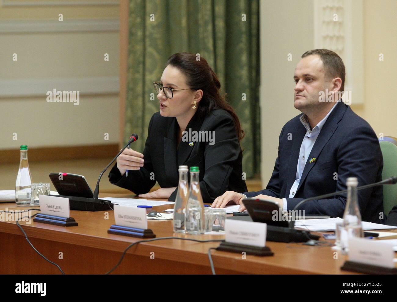 Non Exclusive: KYIV, UKRAINE - DECEMBER 20, 2024 - First Deputy Prime ...