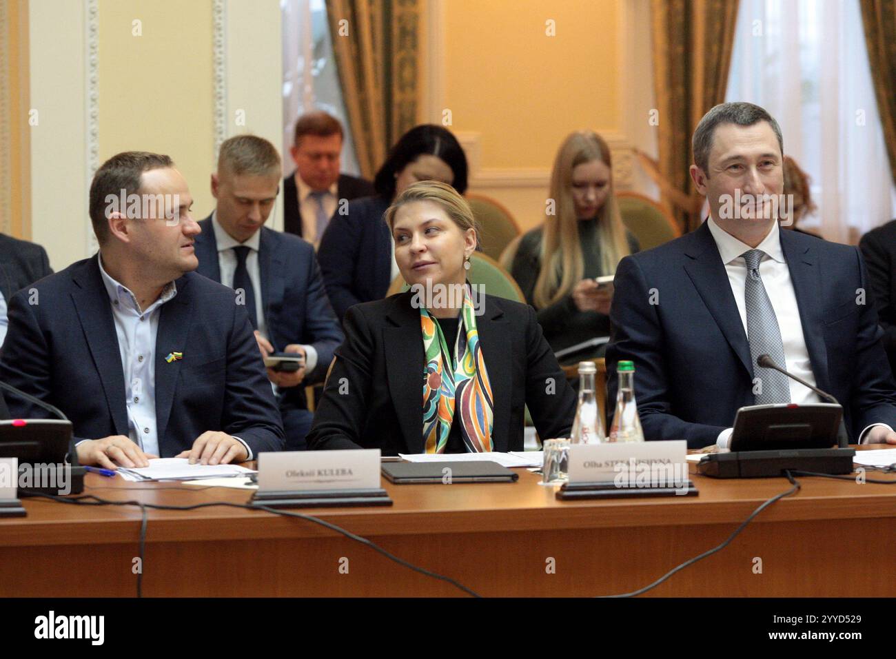 Non Exclusive: KYIV, UKRAINE - DECEMBER 20, 2024 - Deputy Prime Minister for Restoration of ...