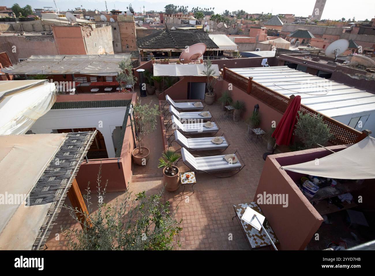 Hotel maroc rooftop hi-res stock photography and images - Alamy