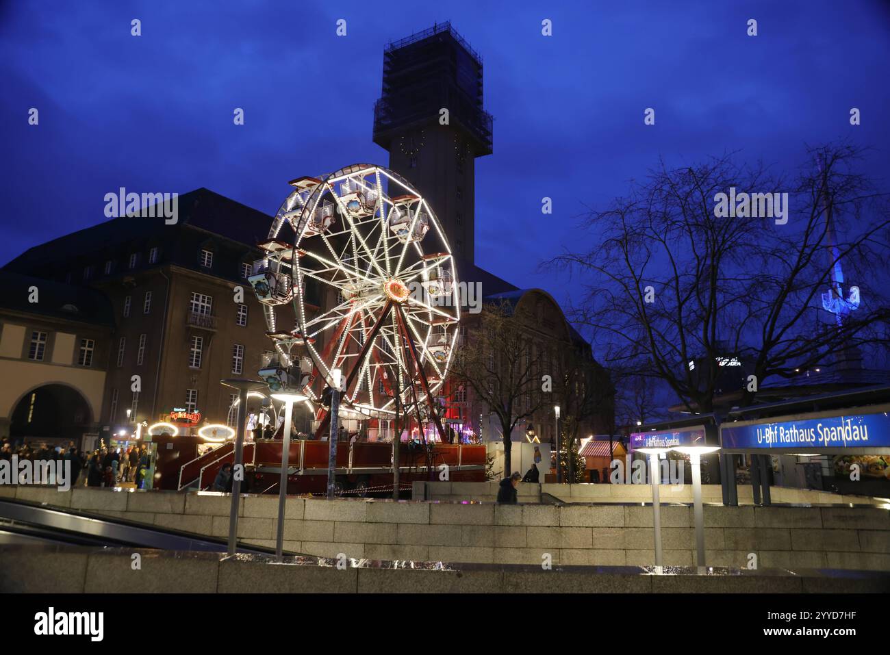 Berlin, Spandau, Spandauer Weihnachtsmarkt in der Altstadt *** Berlin ...