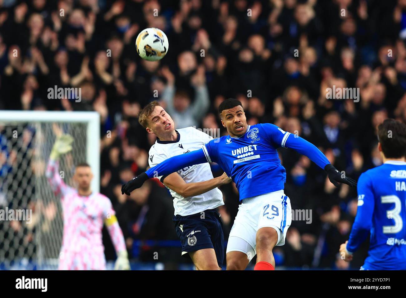 Ibrox Stadium, Glasgow, UK. 21st Dec, 2024. Scottish Premiership ...