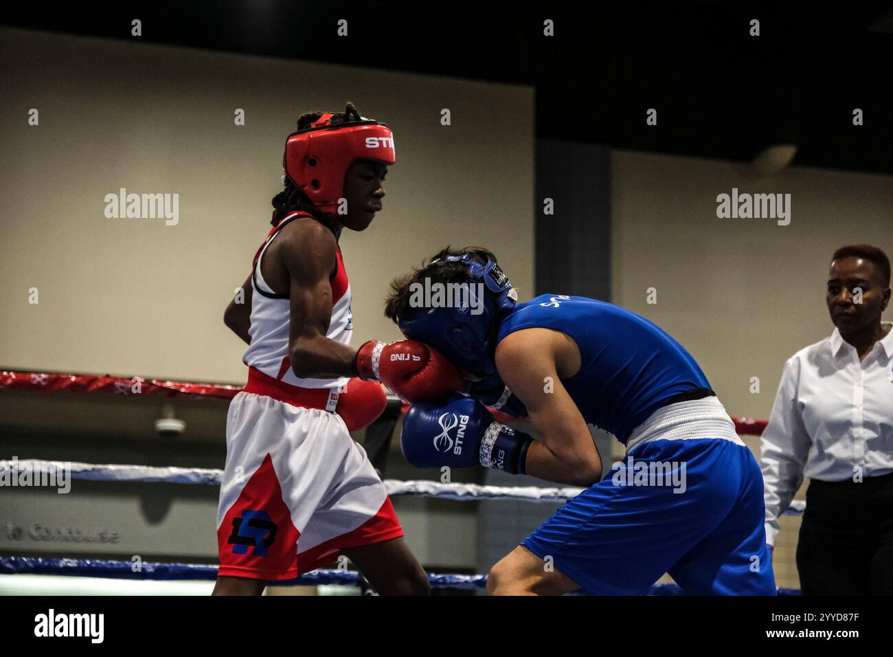 Richmond, Virginia, USA. 19th Dec, 2024. Action between Lawrence Davis ...