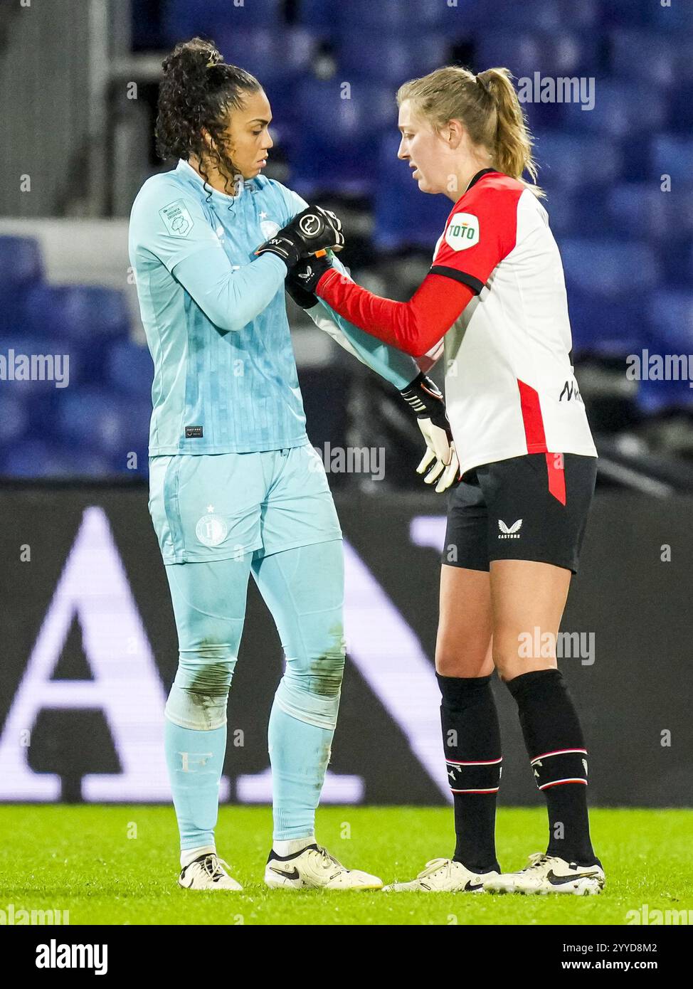 Rotterdam, The Netherlands. 21st Dec, 2024. Rotterdam - Feyenoord V1 ...