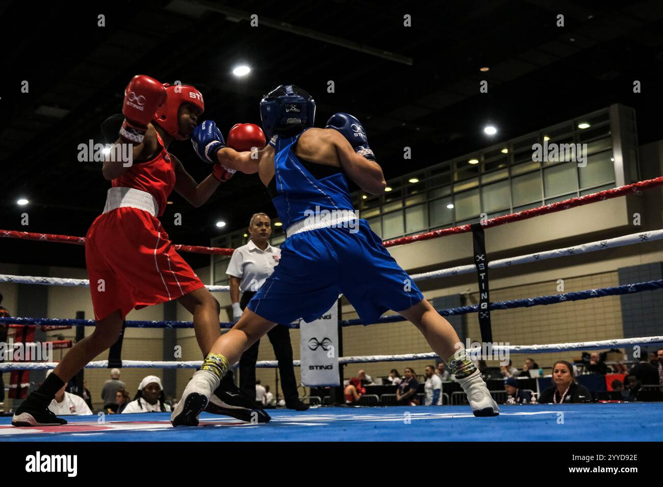 Richmond, Virginia, USA. 19th Dec, 2024. Action between Sarai Brown-El ...