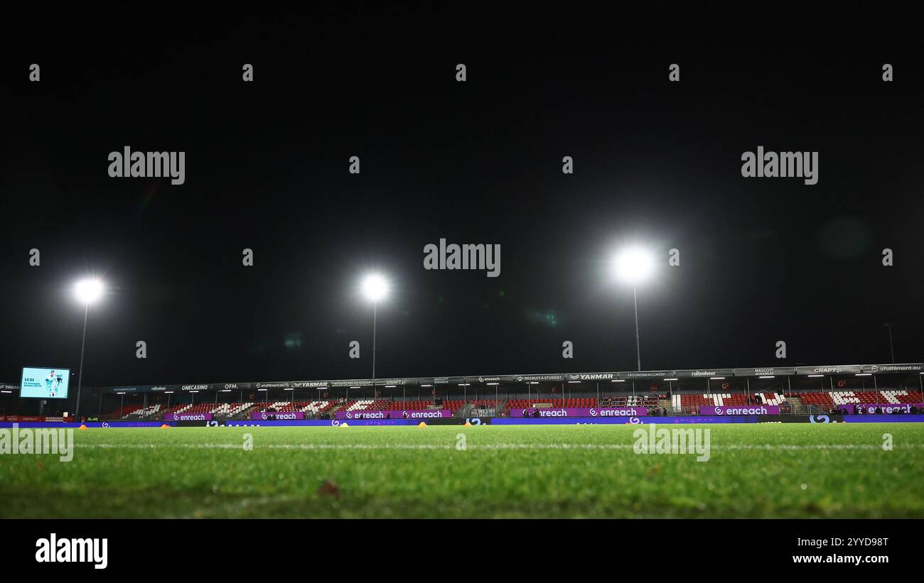 Almere, Netherlands. 21st Dec, 2024. ALMERE, 21-12-2024, Yanmar Stadium ...