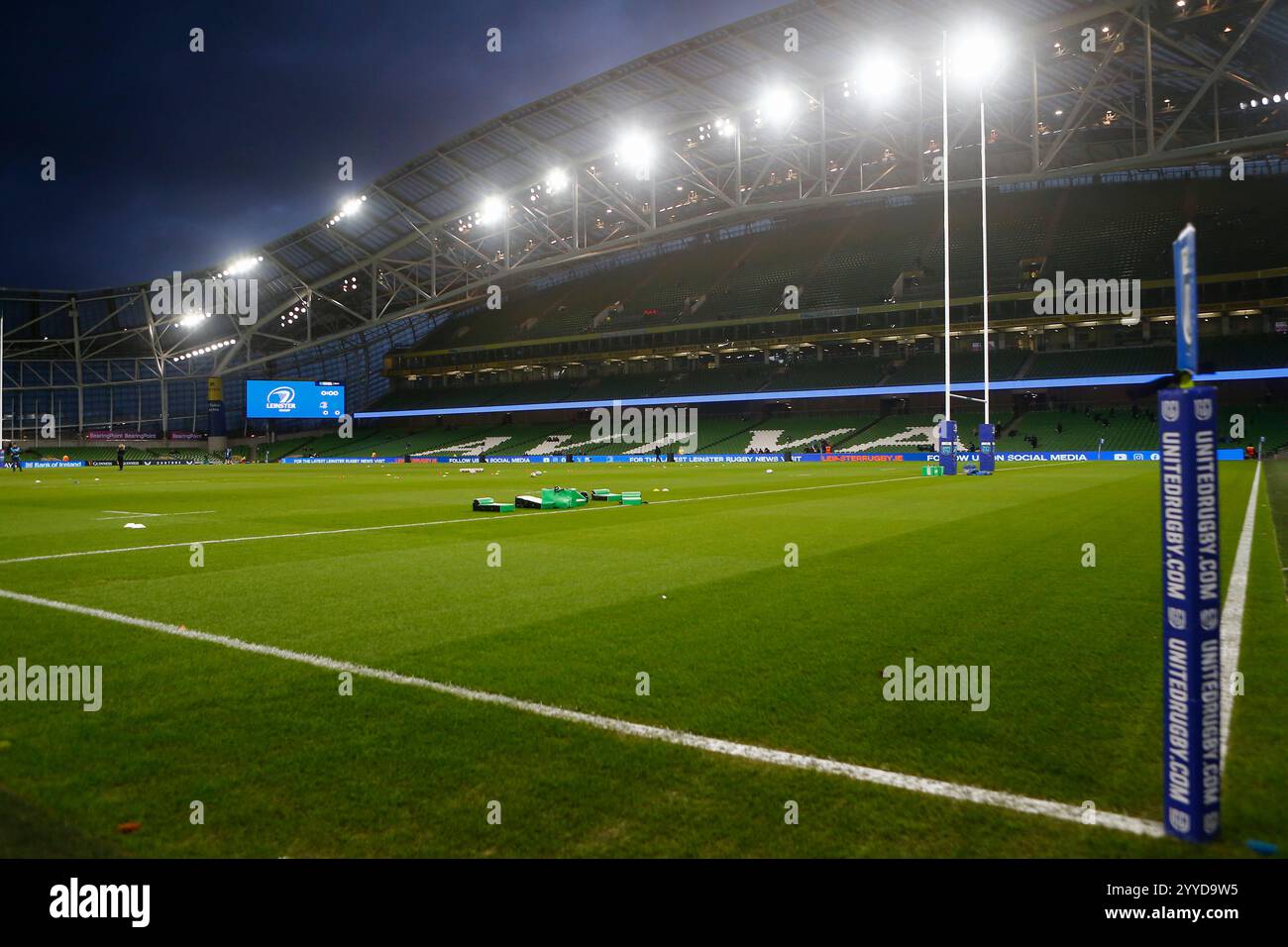 Aviva Stadium, Dublin, Ireland. 21st Dec, 2024. United Rugby ...