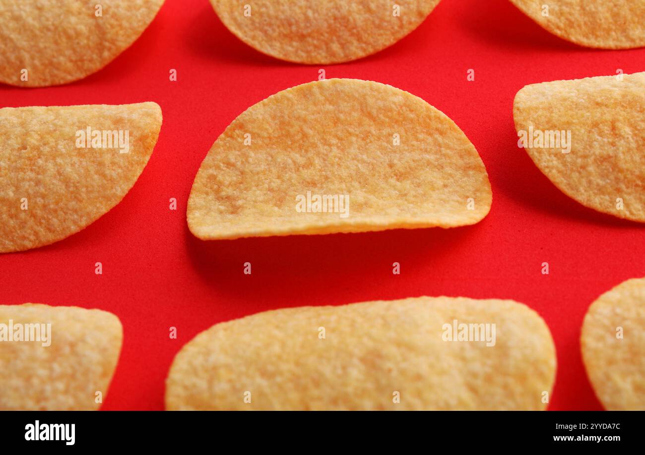Potato falls in the center of the group Stock Photo - Alamy