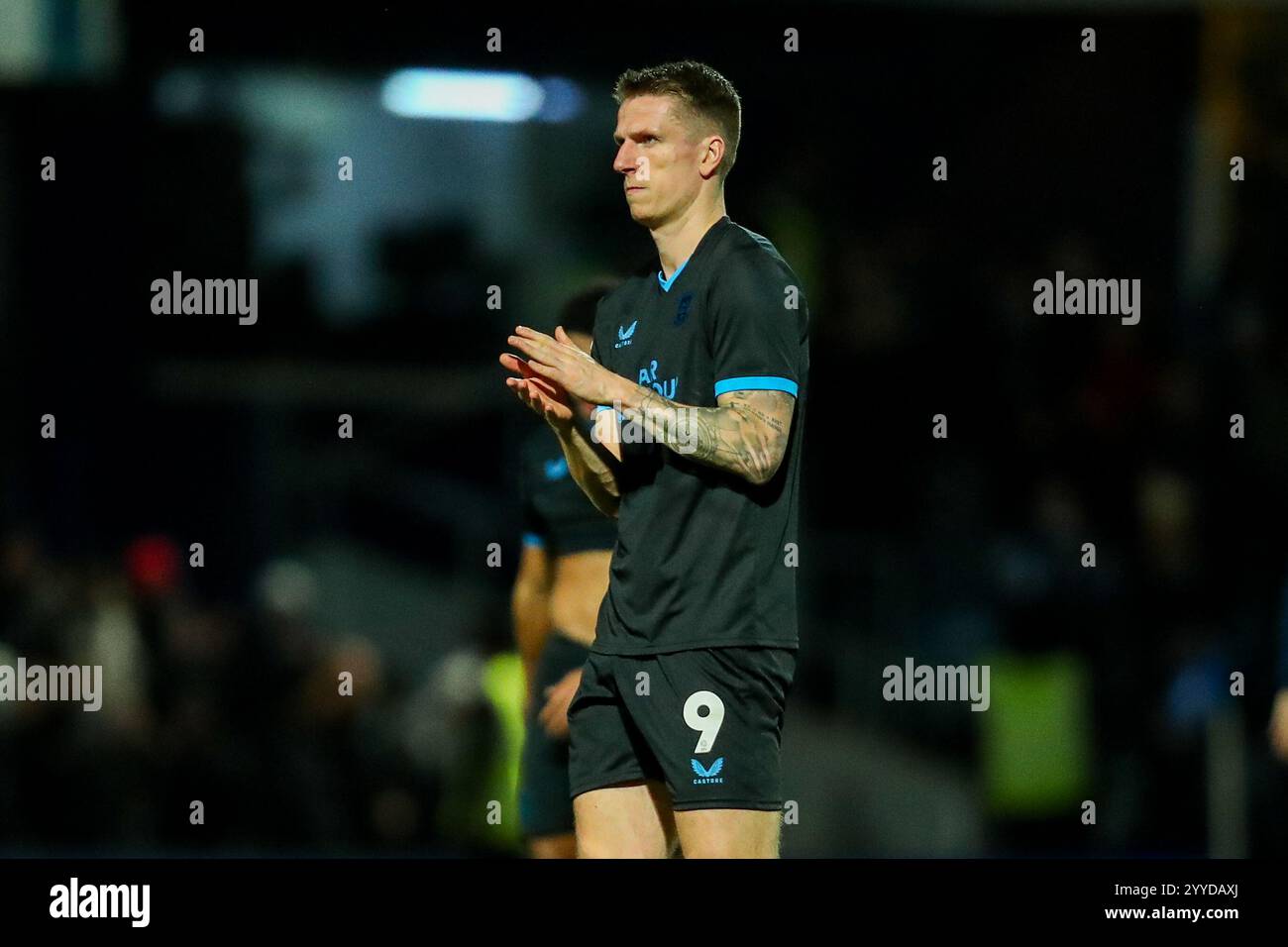Emil Riis Jakobsen of Preston North End acknowledges the fans after the ...