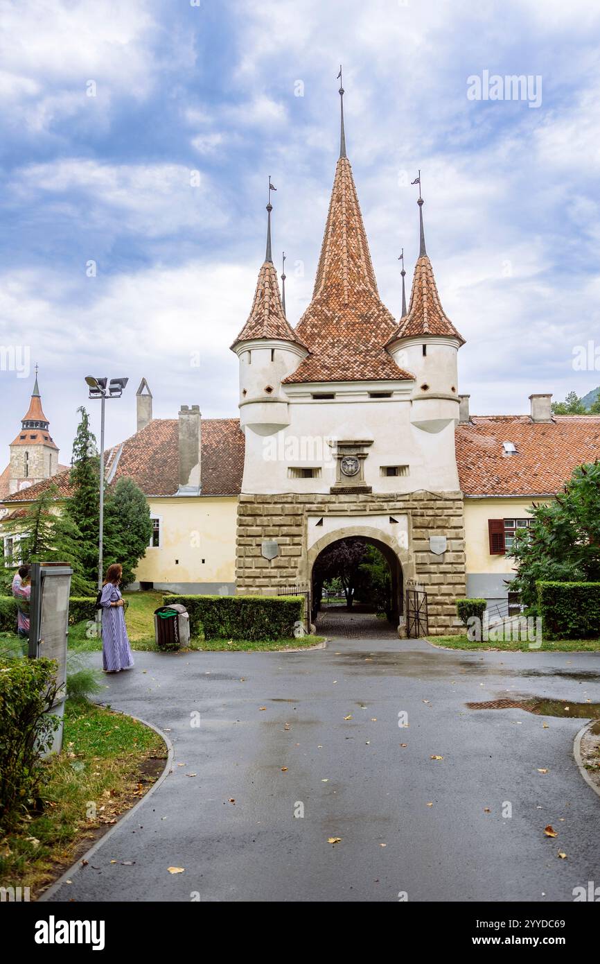 BRASOV (ROMANIA) - Catherine Gate (Poarta Ecaterina Stock Photo - Alamy
