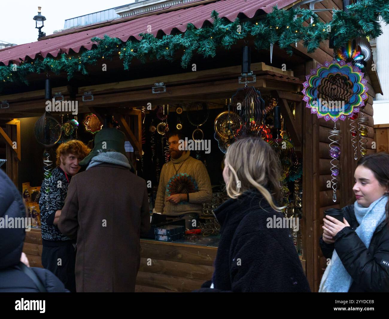 London UK Saturday December 2024 Londoners out on the last Saturday ...