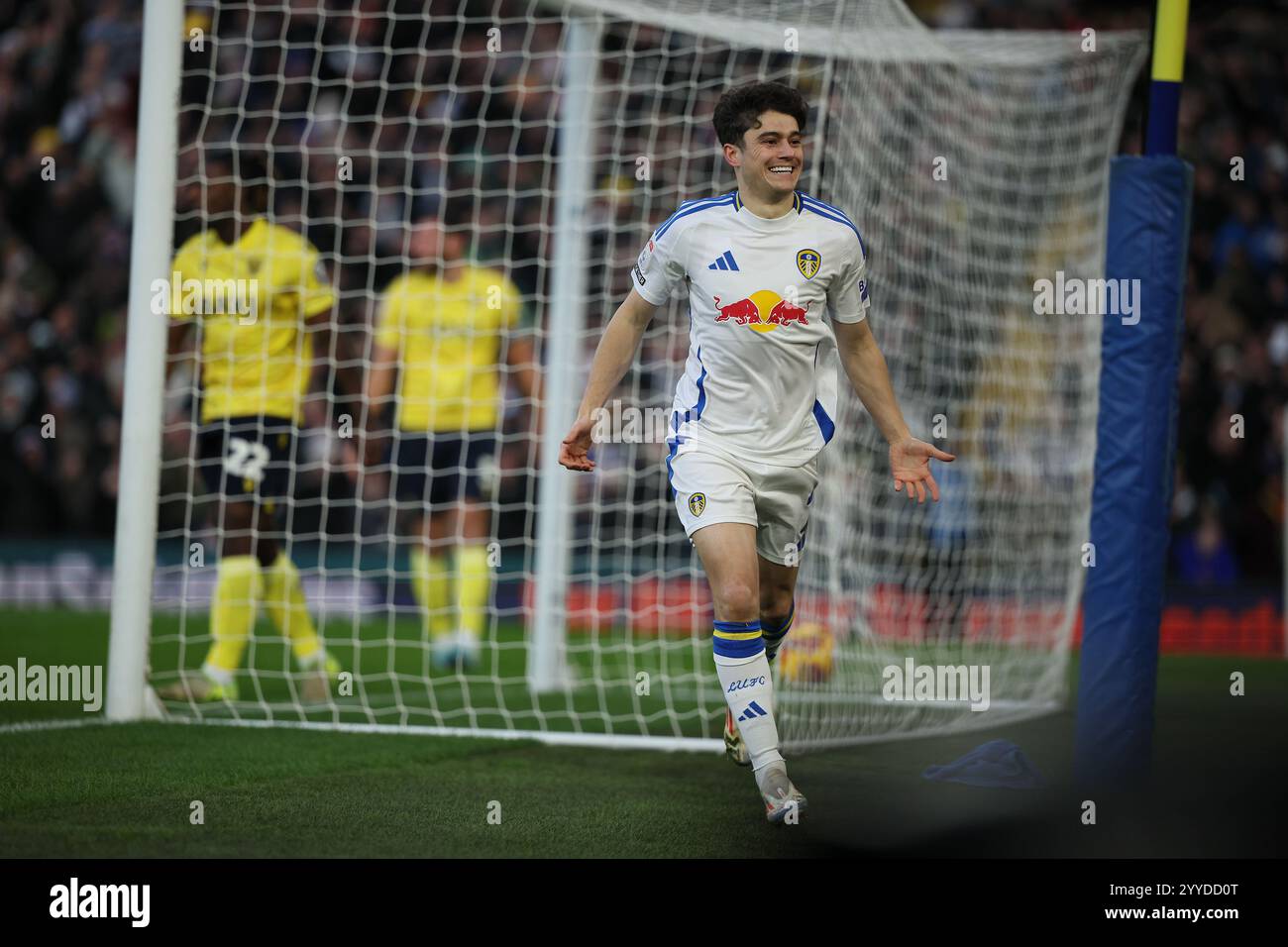 Daniel James (Leeds United) scores his team's first goal during the Sky ...
