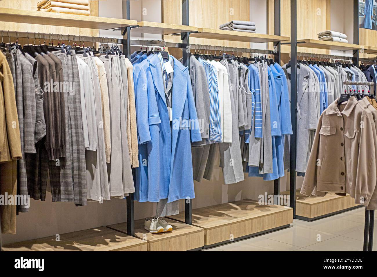 Shelved garments hi-res stock photography and images - Alamy