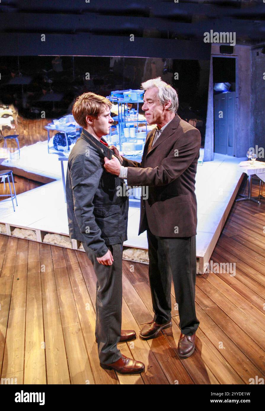 l-r: Samuel Barnett (Carl), Roger Lloyd Pack (Ash) in DEALER'S CHOICE ...