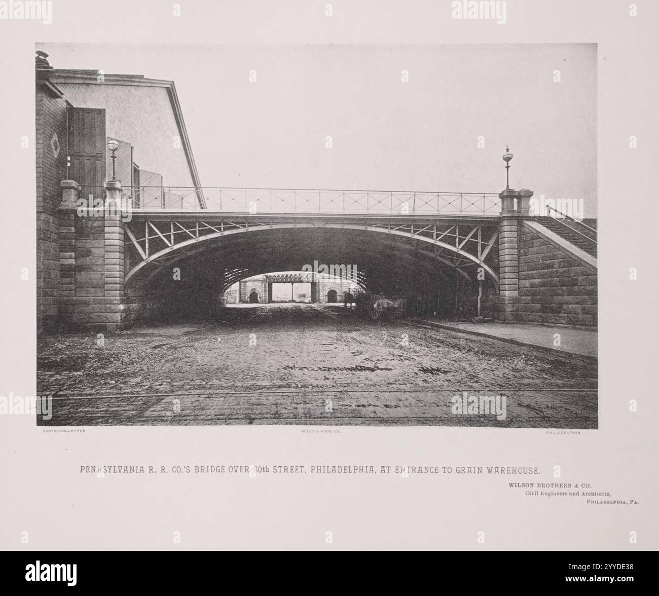 Pennsylvania Railroad Co.’s Bridge Over 30th Street, Philadelphia, At ...