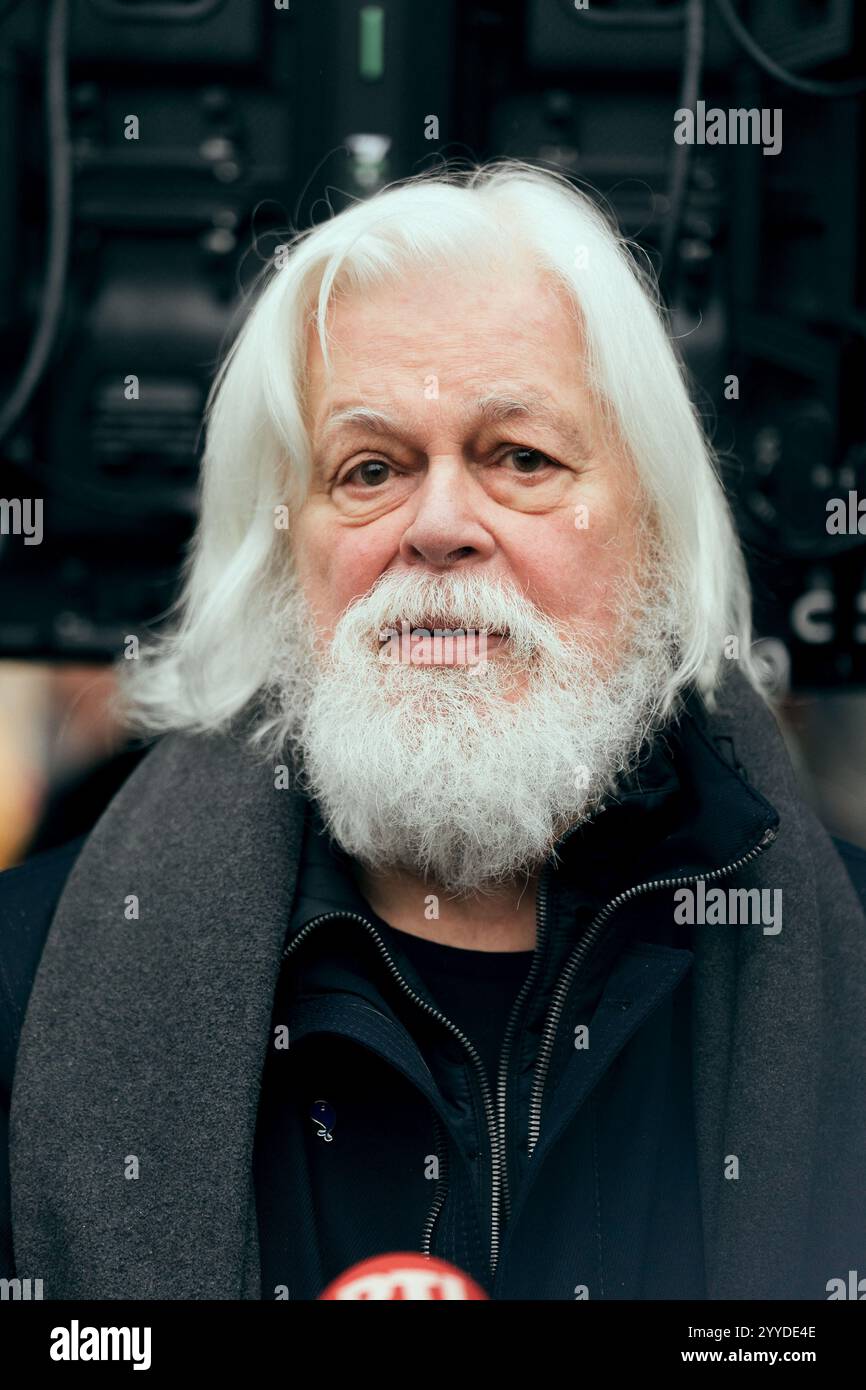 Paris, France. 21st Dec, 2024. Sea Shepherd Conservation Society ...