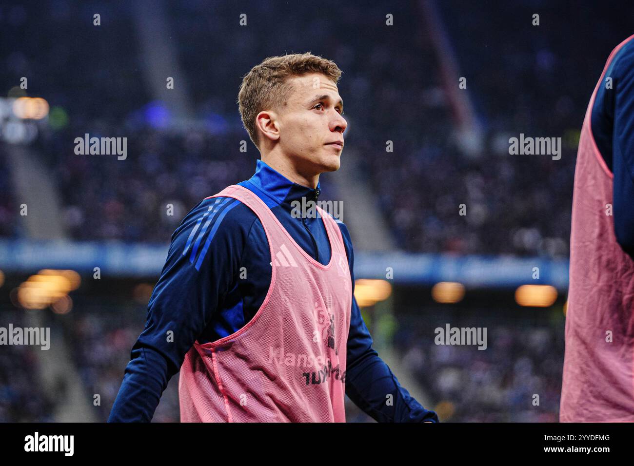 Anssi Suhonen (Hamburger SV, #36) GER, Hamburger SV vs. SpVgg Greuther Fuerth, Fussball, 2 ...
