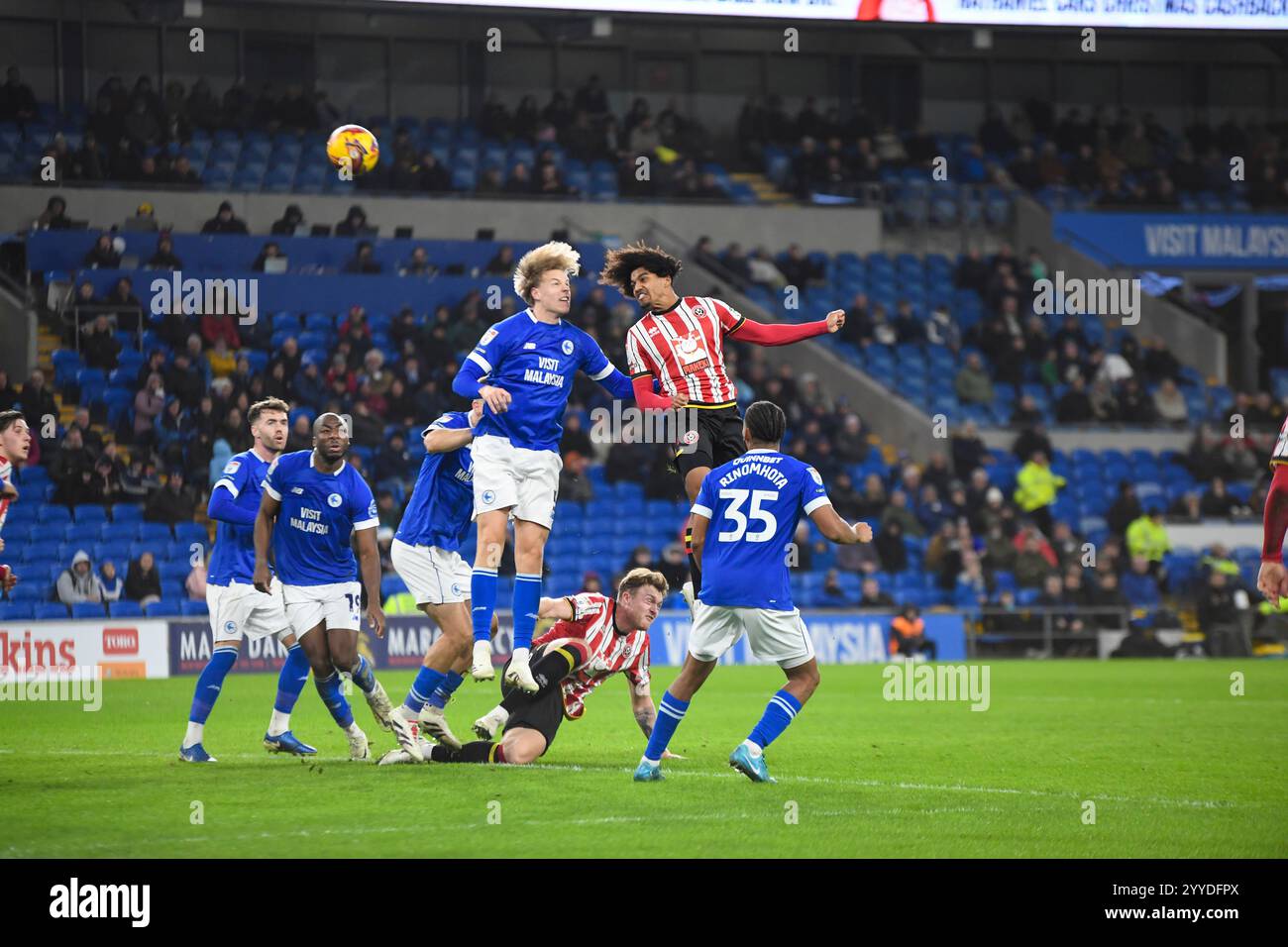 Cardiff City Stadium, Cardiff, UK. 21st Dec, 2024. EFL Championship ...